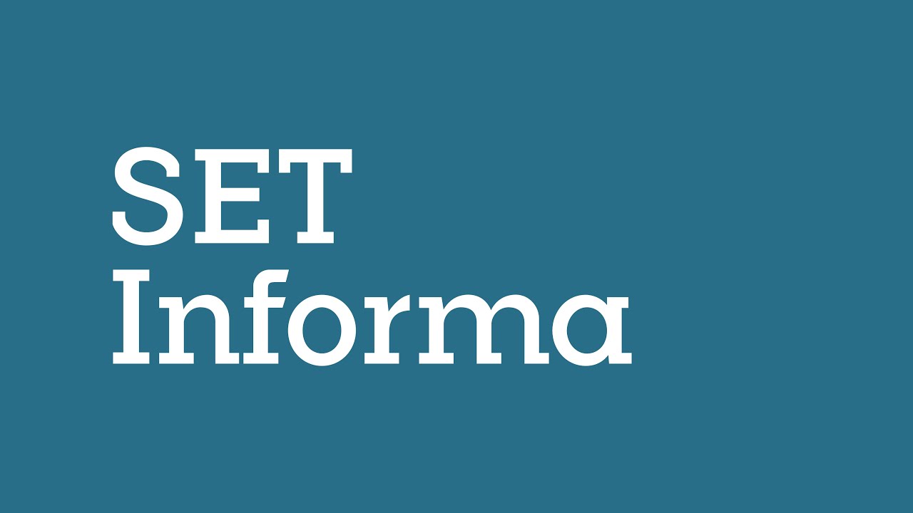 SET Informa 27/01/2025 - Canal SET